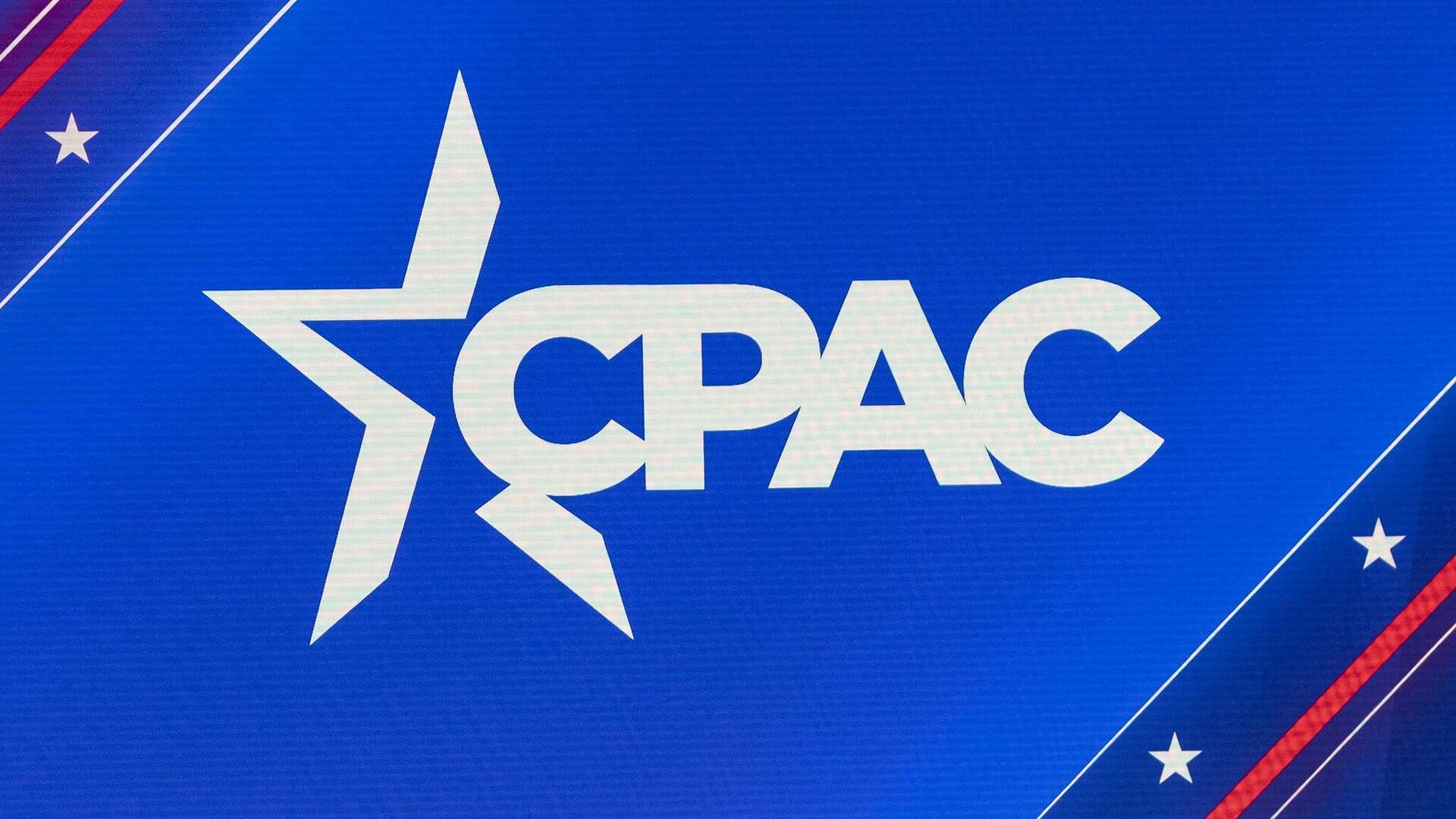 'We are all domestic terrorists' banner displayed at CPAC Dallas