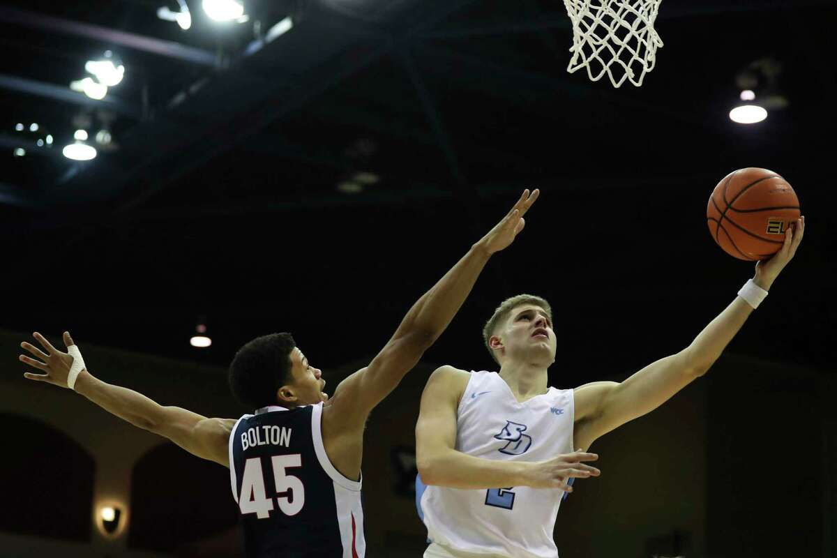UConn men’s basketball Joey Calcaterra may be team’s best shooter
