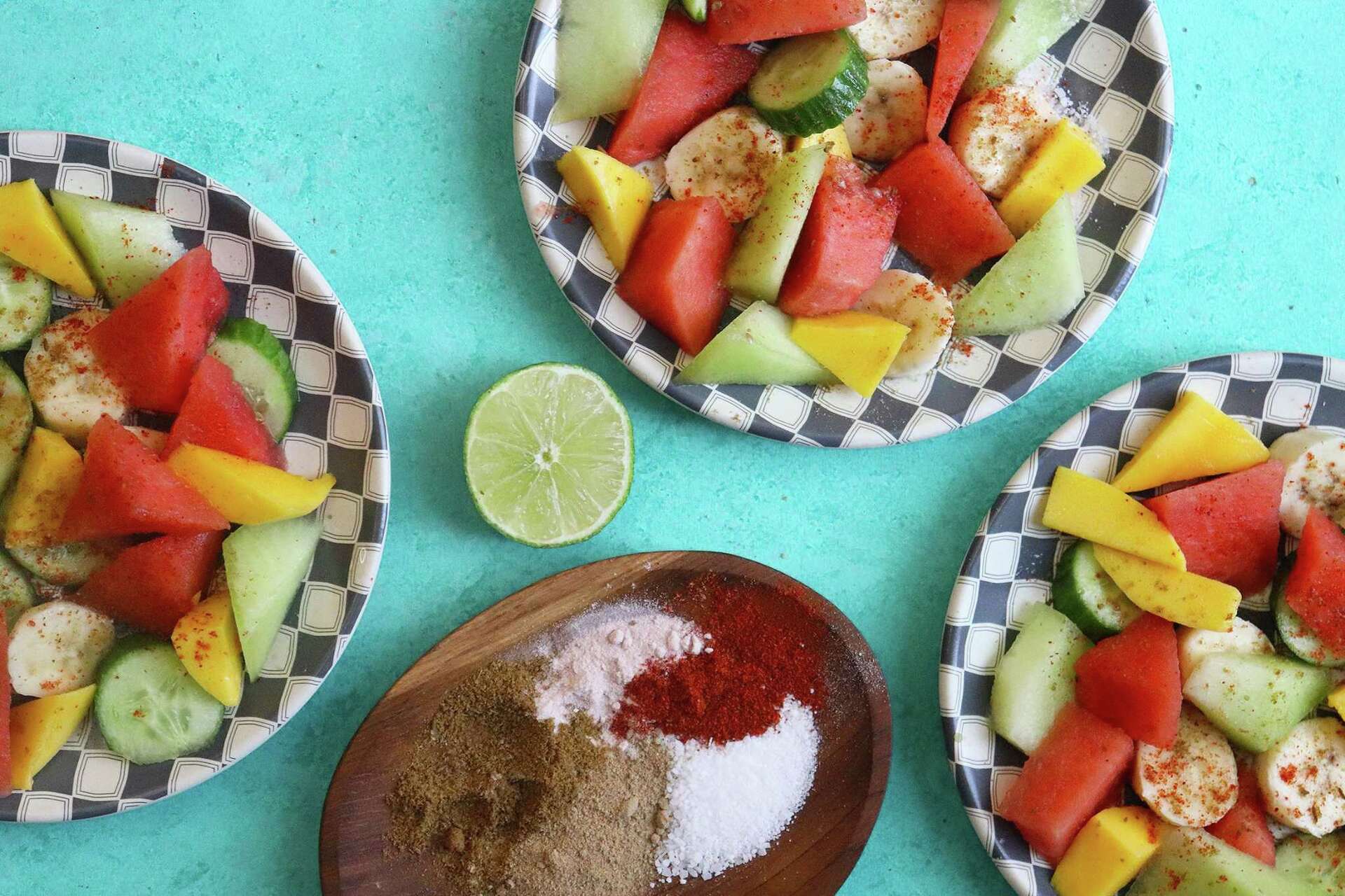 Easy to prepare chaat masala brightens flavor of fruits, vegetables