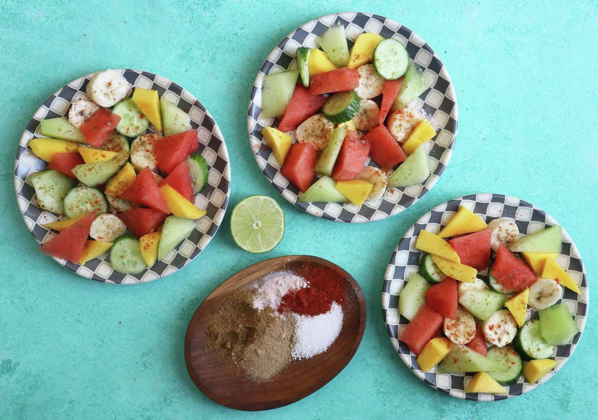 Easy to prepare chaat masala brightens flavor of fruits, vegetables