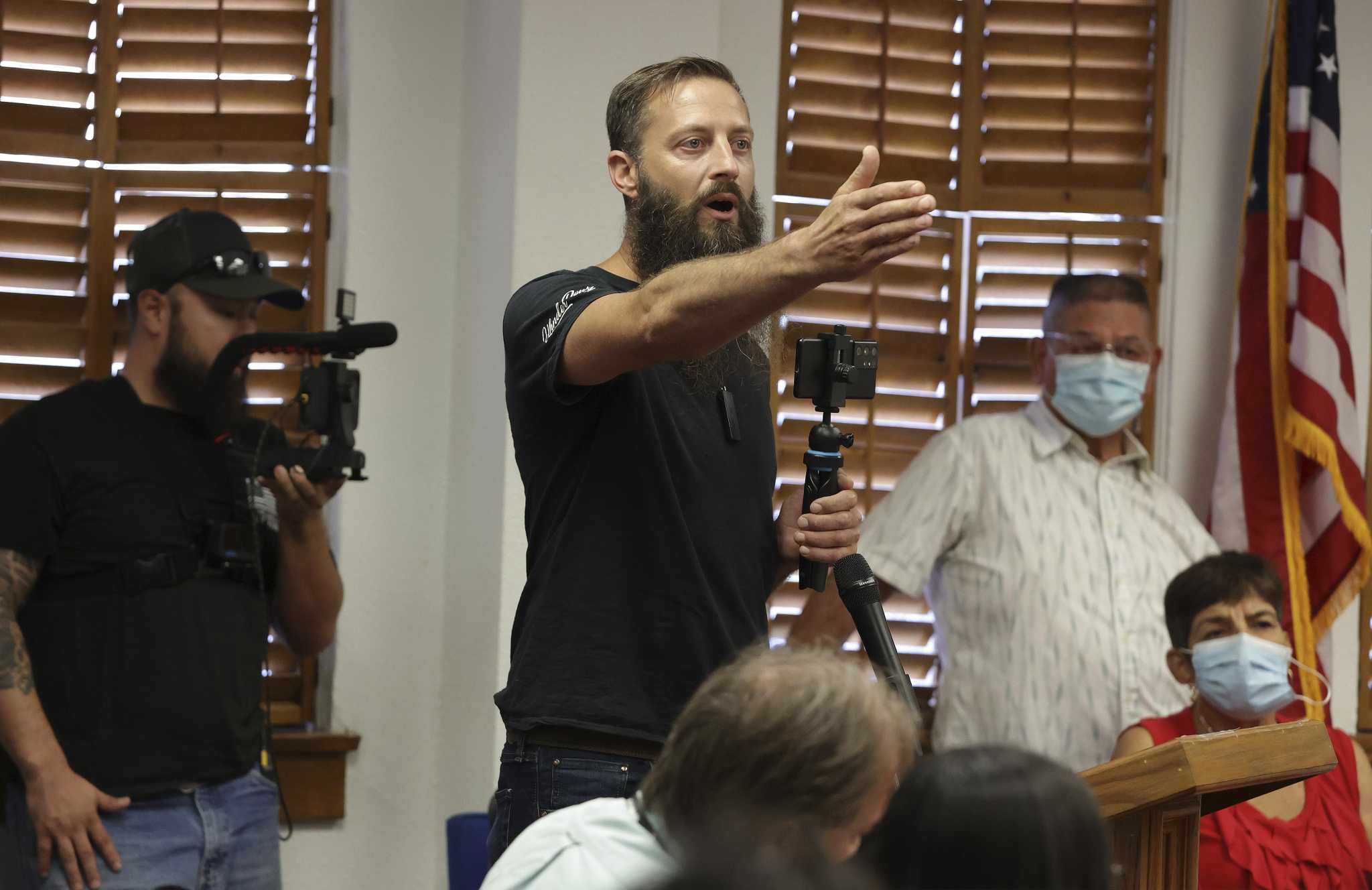 Angry public from around the country attend Uvalde City Council meeting