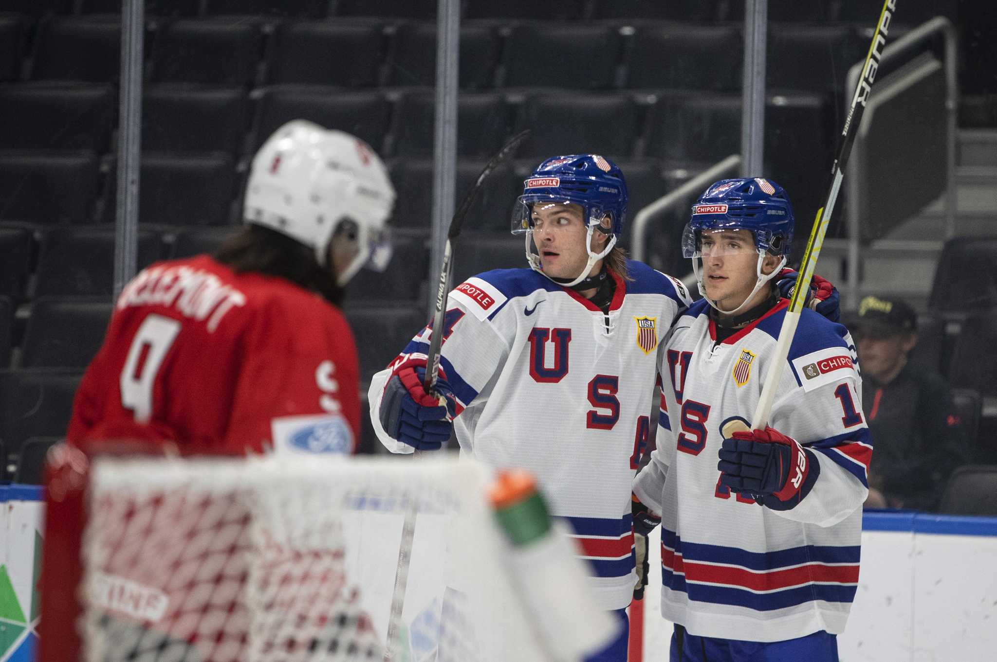 Newtown’s Mackie Samoskevich assists on two goals in U.S. Juniors win ...