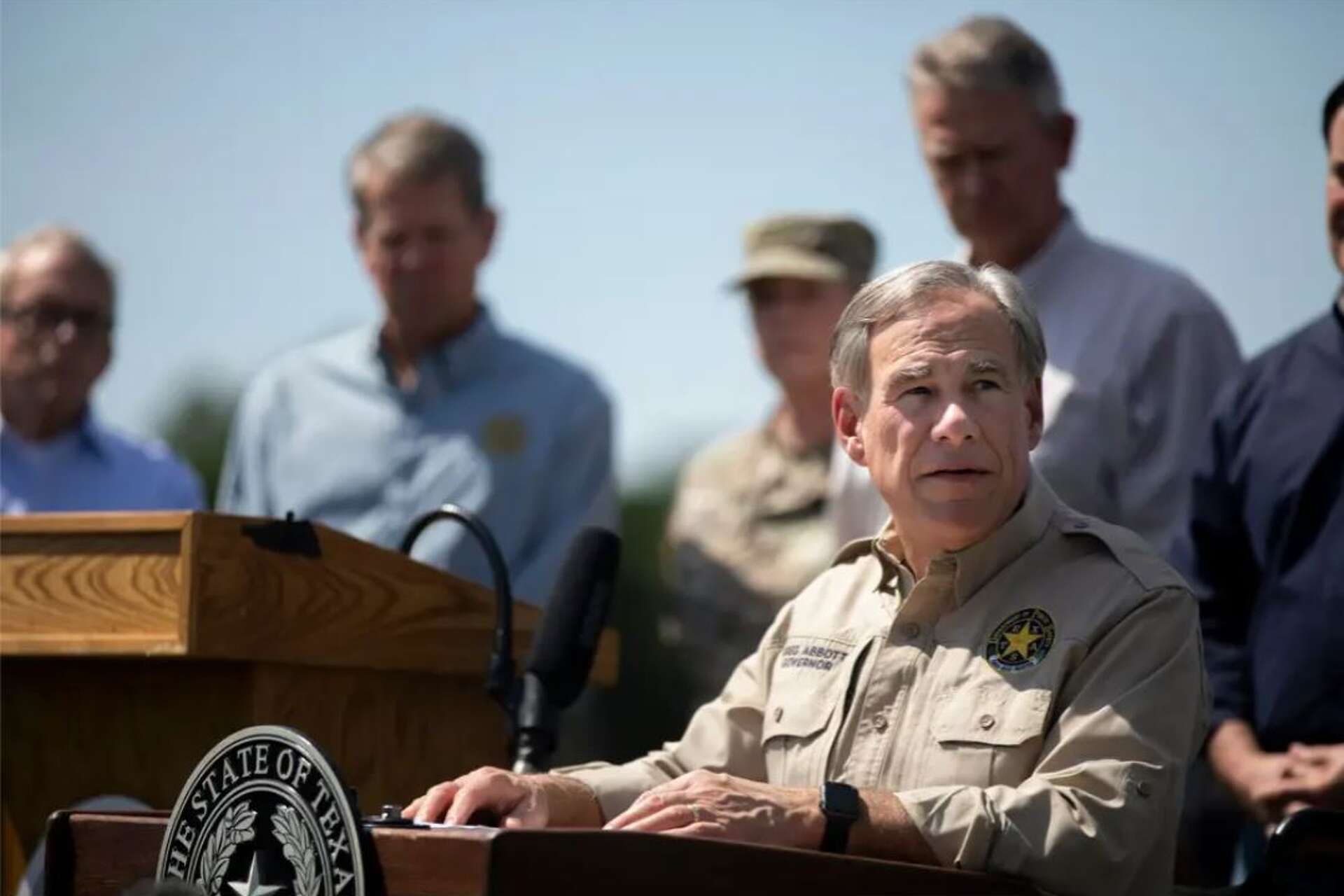 Abbott criticized for silence during gun safety protests