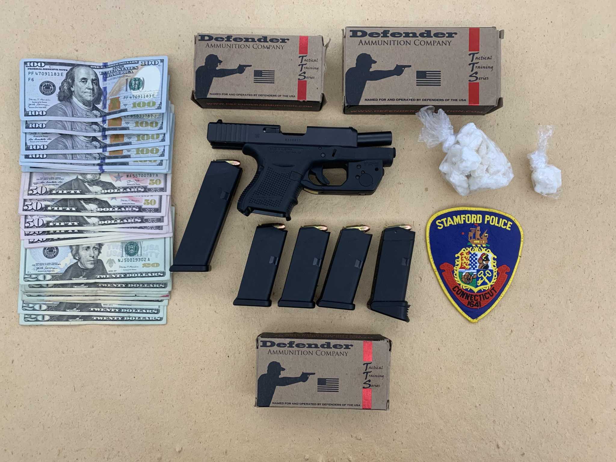 Police: Raid nets nearly 3 oz. crack, gun in Stamford