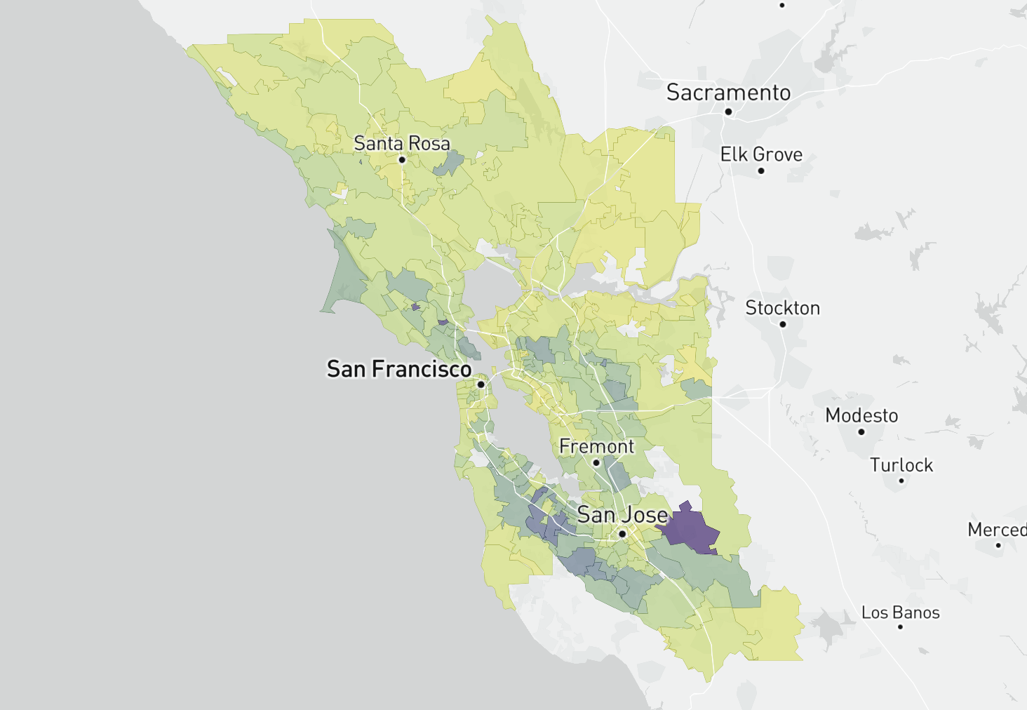 These Bay Area ZIP codes have the most Teslas, electric vehicles