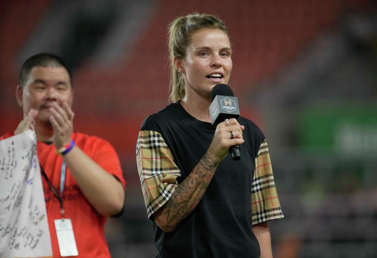 Houston Dash Rachel Daly Says Goodbye