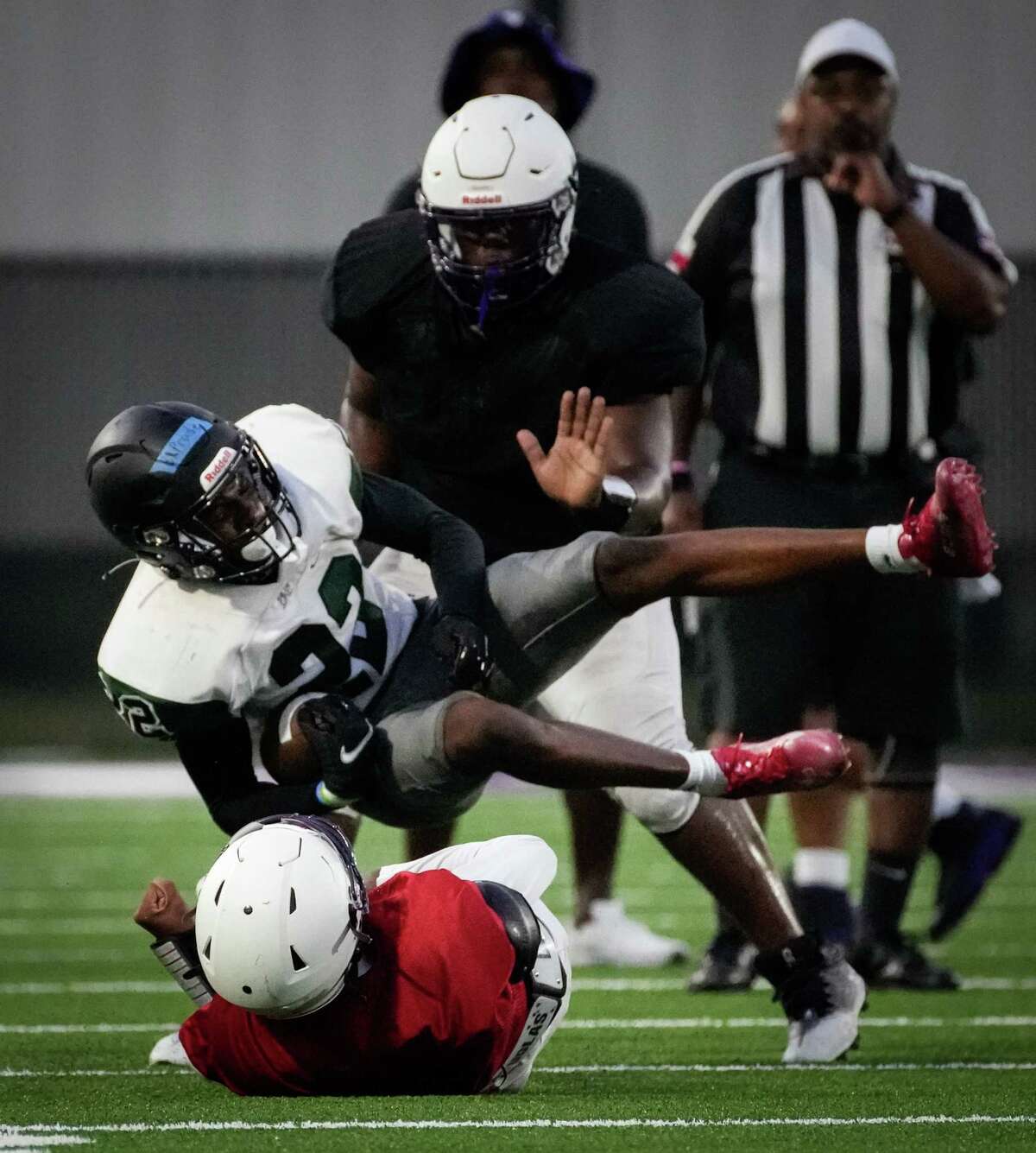 Humble holds first scrimmage at renovated Charles Street Stadium