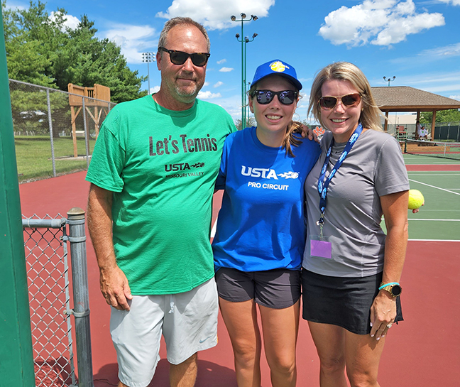WHERE ARE THEY NOW: Tennis taught valuable lessons for Erica Harriss