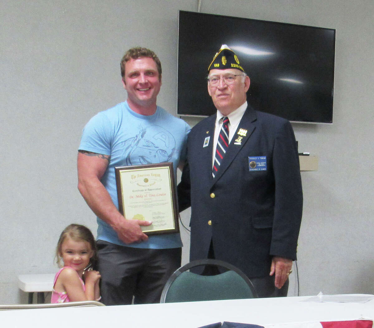 Edwardsville American Legion Post 199 installs Wes Sterling as its ...