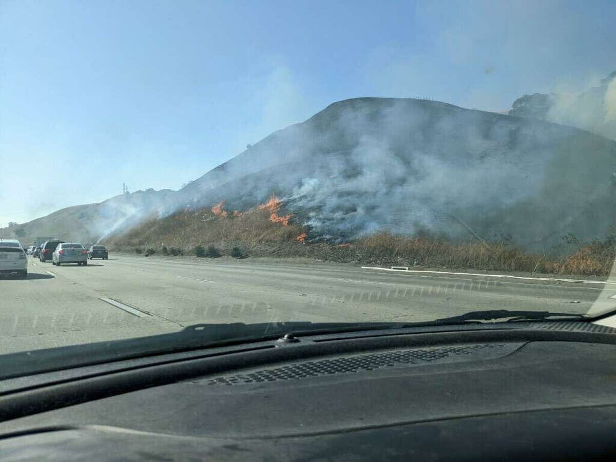 Dublin fire near I-580 threatening structures; evacuations likely