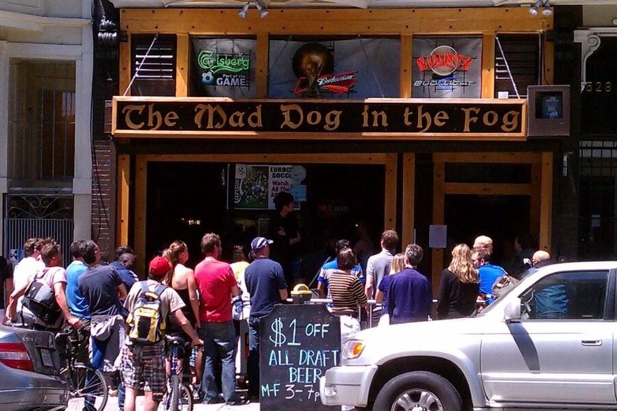 SF's Mad Dog in the Fog quietly reopens, now in Upper Haight