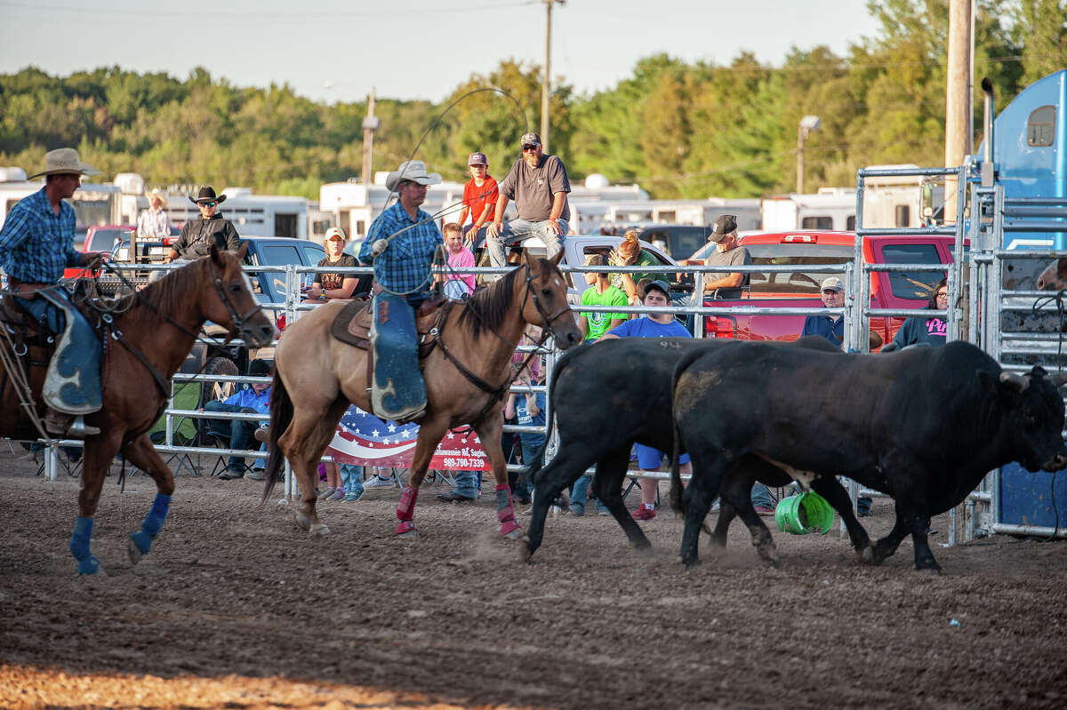 PHOTOS: Animals buck and jump at the Midland Super Kicker Rodeo