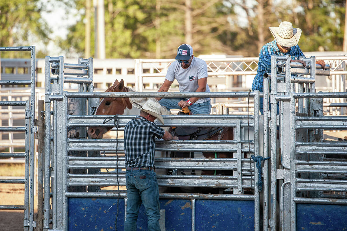 PHOTOS: Animals buck and jump at the Midland Super Kicker Rodeo