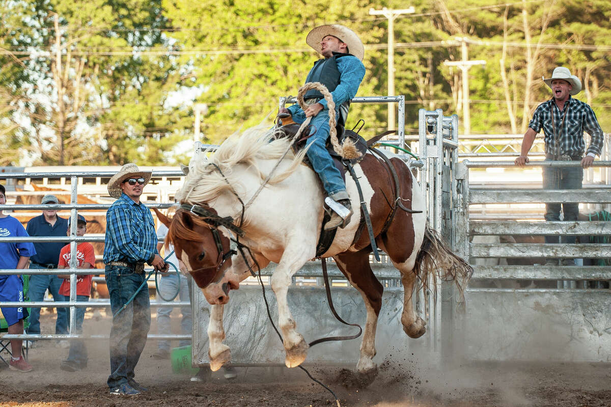 PHOTOS: Animals buck and jump at the Midland Super Kicker Rodeo