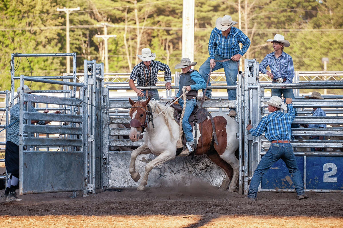 PHOTOS: Animals buck and jump at the Midland Super Kicker Rodeo