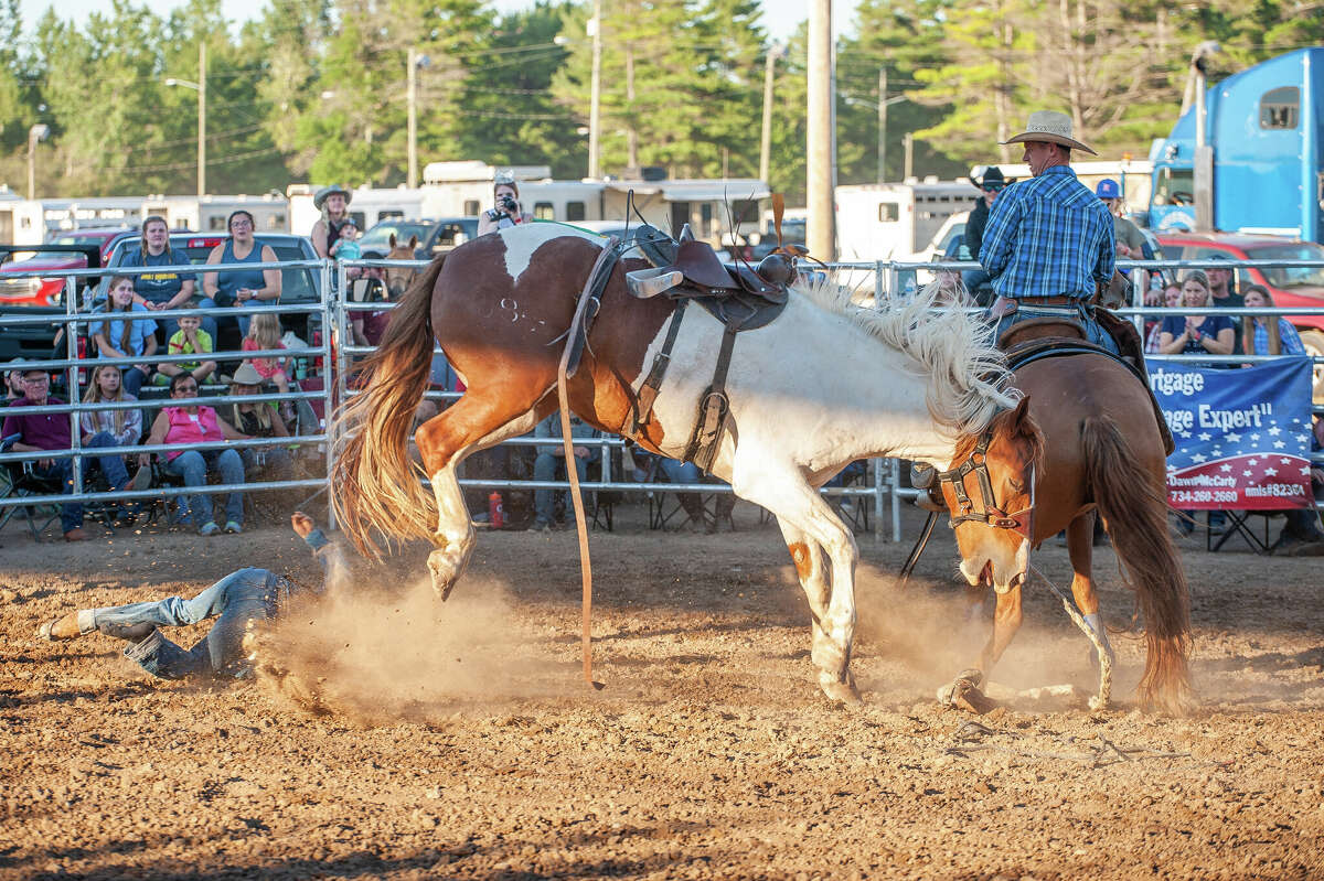 PHOTOS: Animals buck and jump at the Midland Super Kicker Rodeo