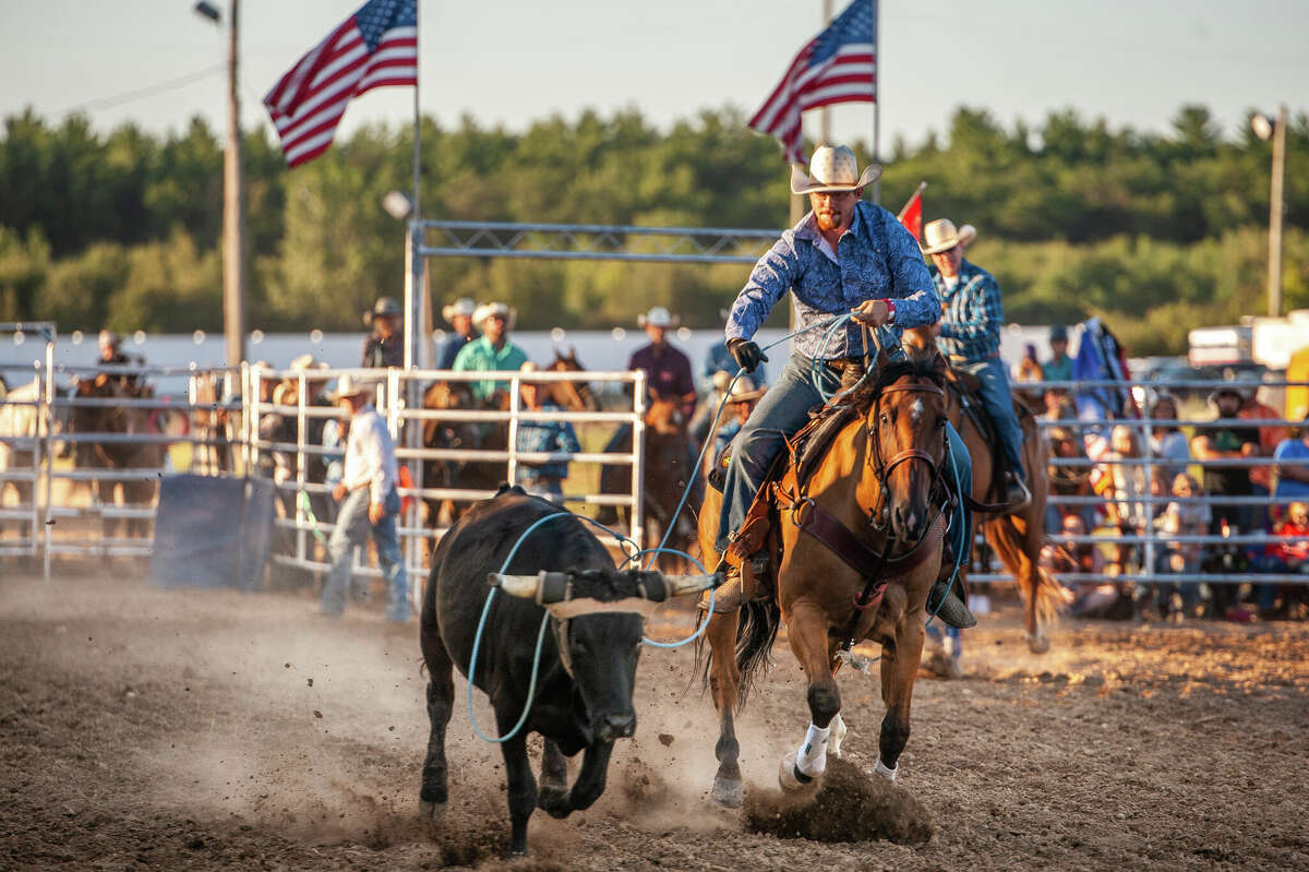 PHOTOS: Animals buck and jump at the Midland Super Kicker Rodeo