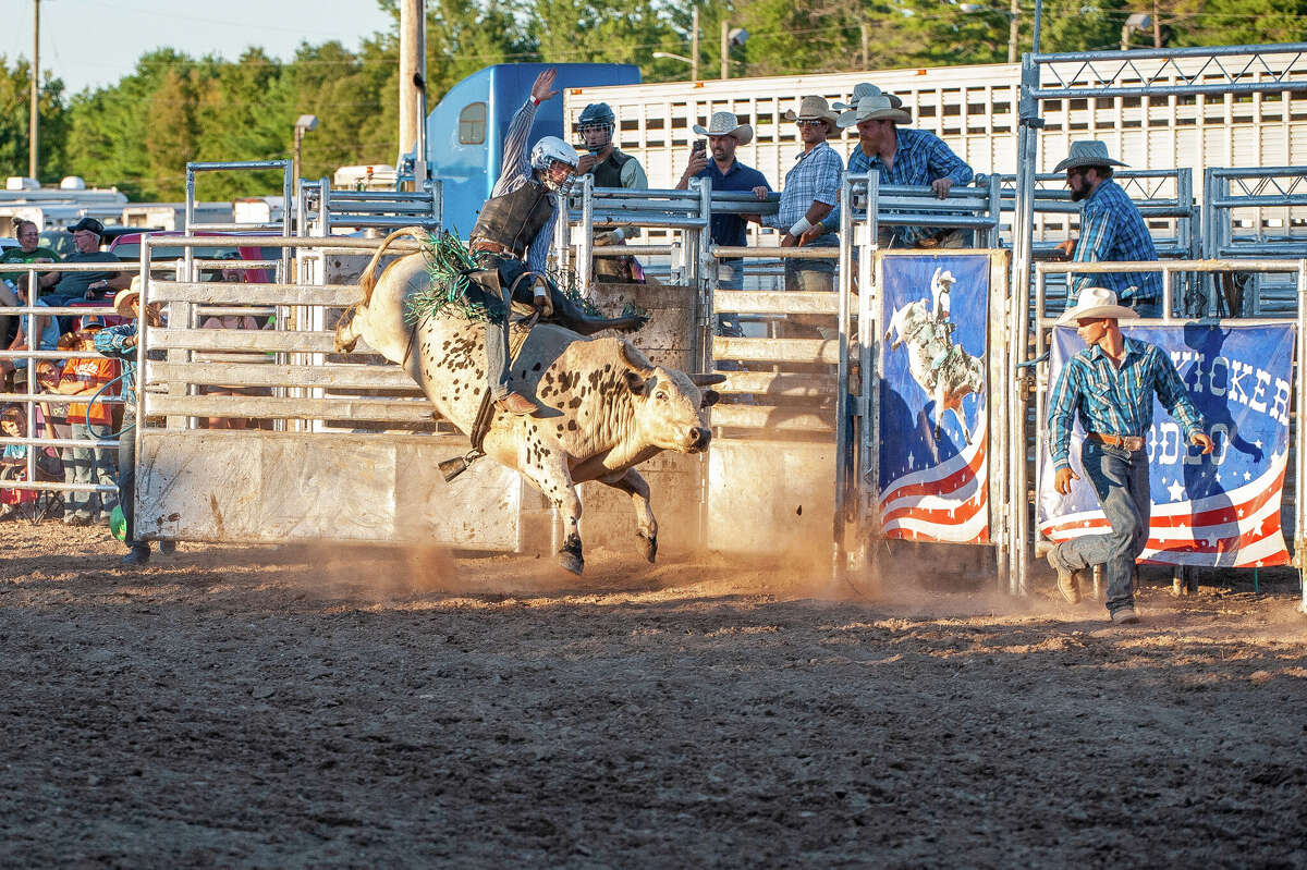 PHOTOS: Animals buck and jump at the Midland Super Kicker Rodeo