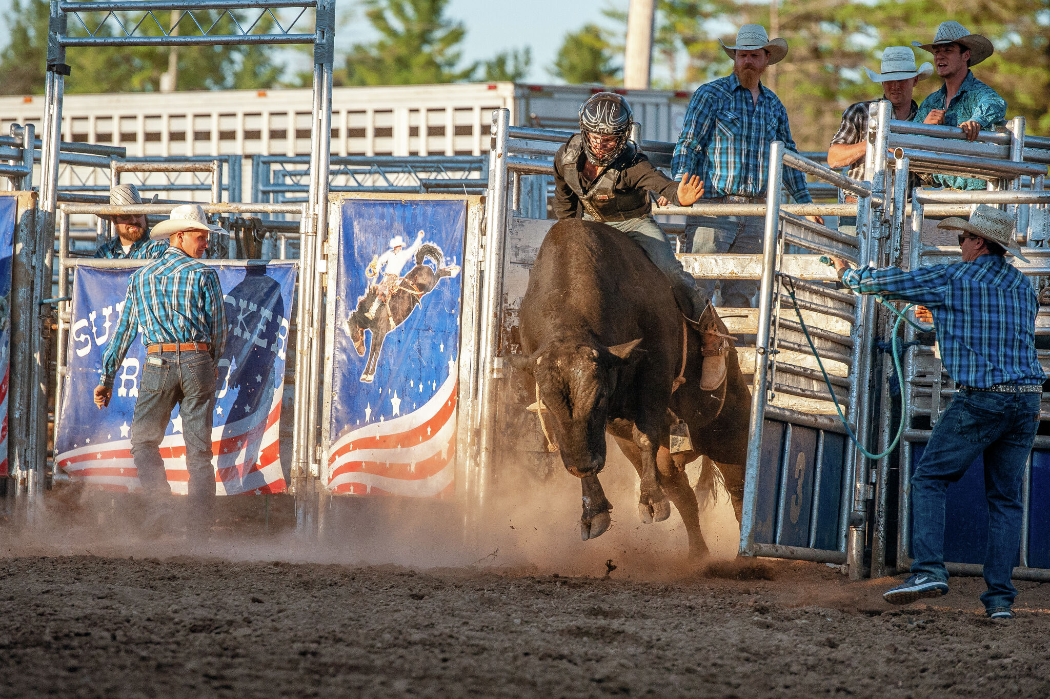 PHOTOS: Animals buck and jump at the Midland Super Kicker Rodeo