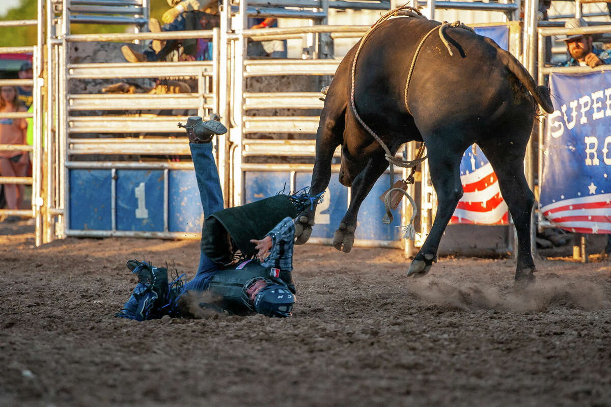PHOTOS: Animals buck and jump at the Midland Super Kicker Rodeo