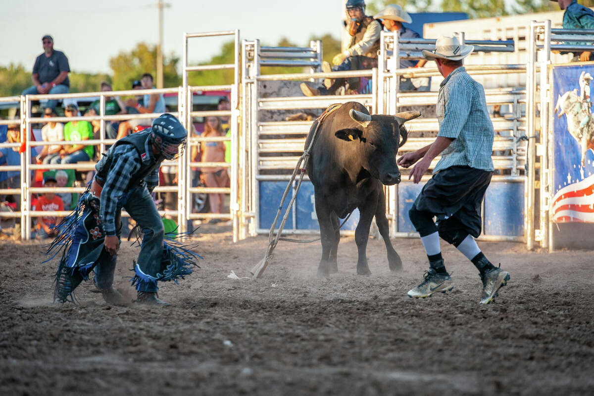 PHOTOS: Animals buck and jump at the Midland Super Kicker Rodeo