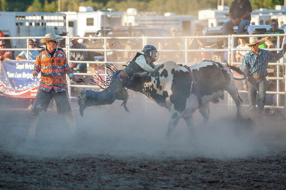 PHOTOS: Animals buck and jump at the Midland Super Kicker Rodeo
