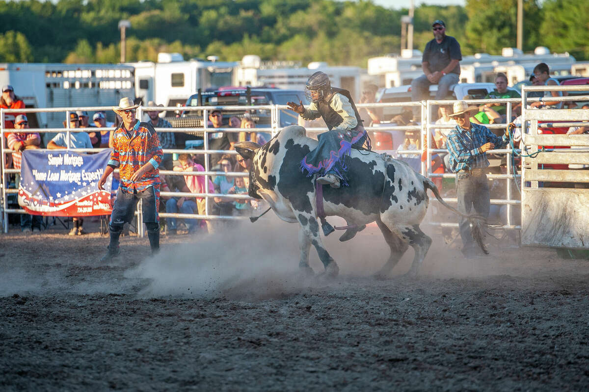 PHOTOS: Animals buck and jump at the Midland Super Kicker Rodeo