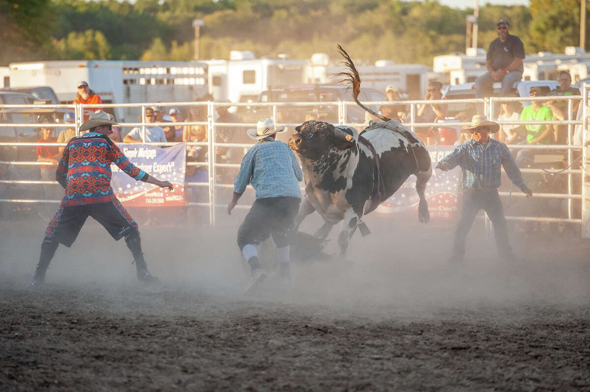 PHOTOS: Animals buck and jump at the Midland Super Kicker Rodeo