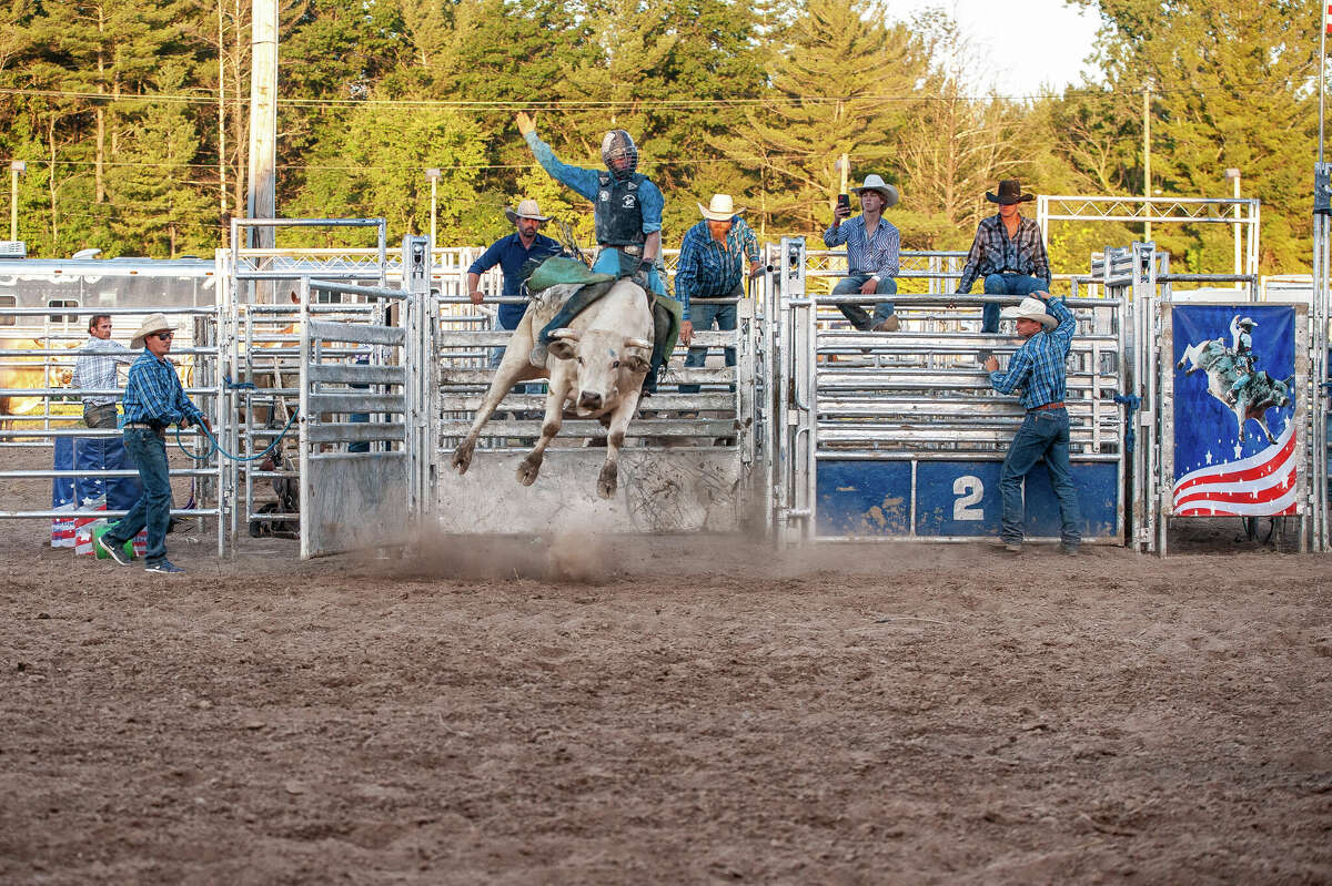 PHOTOS: Animals buck and jump at the Midland Super Kicker Rodeo