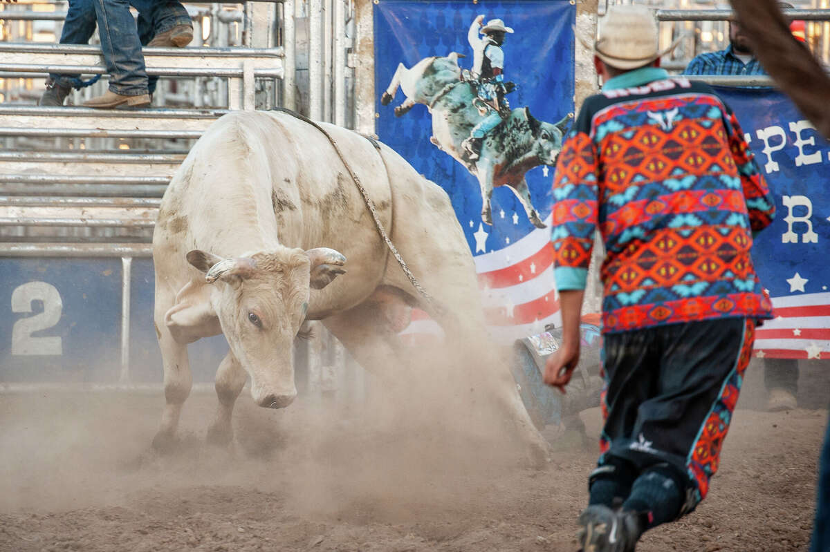 PHOTOS: Animals buck and jump at the Midland Super Kicker Rodeo