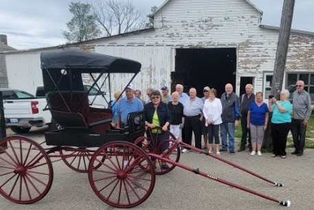 Port Hope Historical Society unveils newly-cleaned buggy