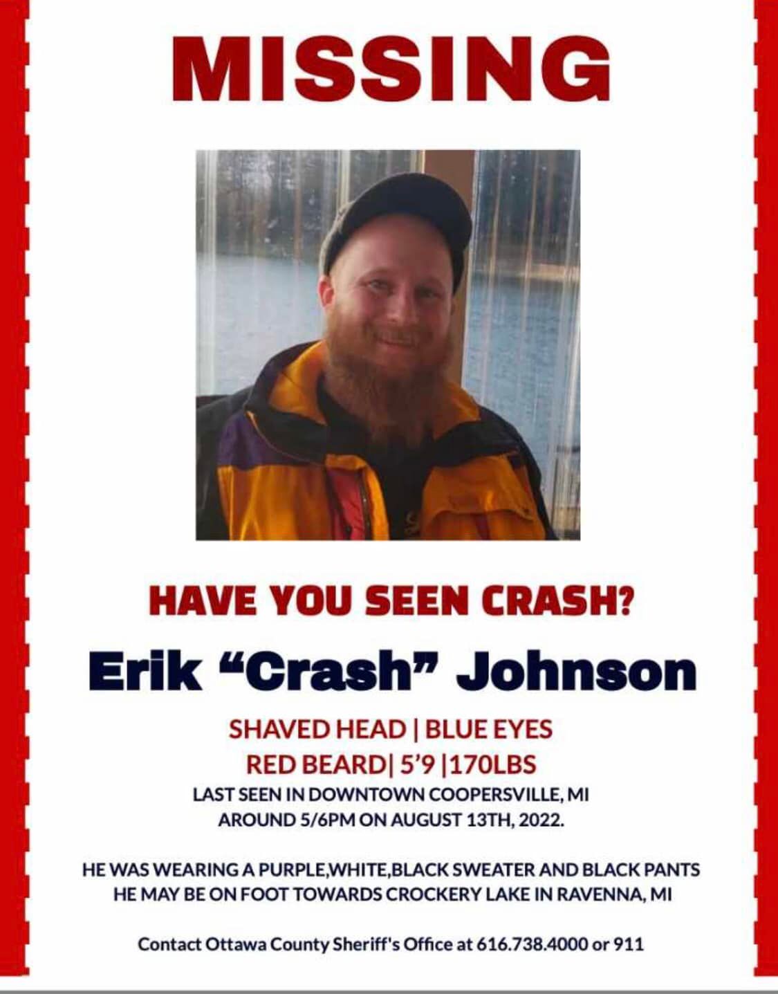 Ottawa County family needs help finding missing 28-year-old man