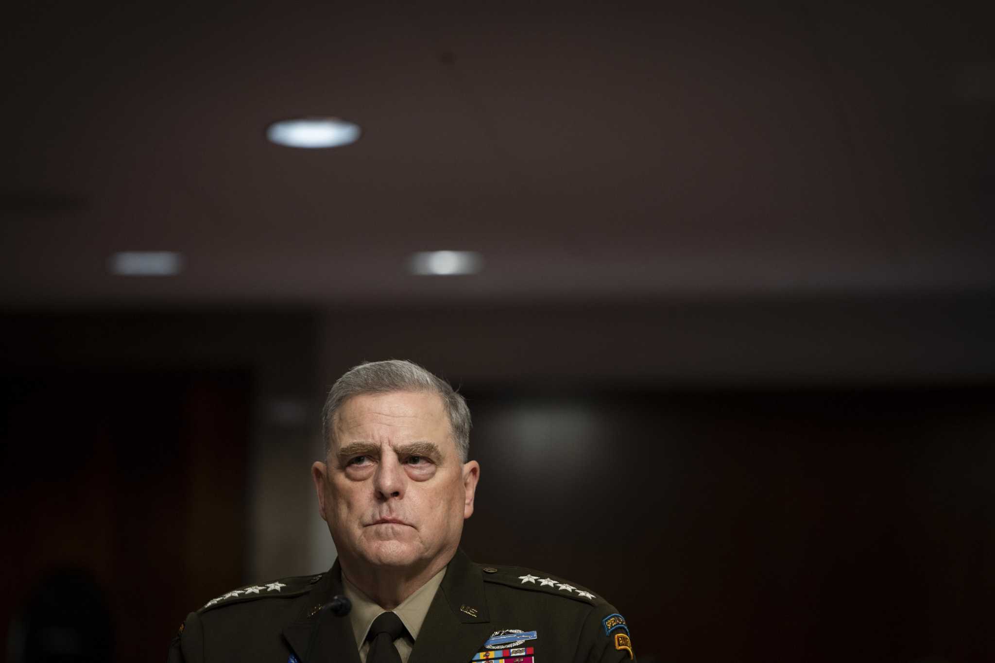 Editorial: Milley’s unsent letter a warning that still haunts