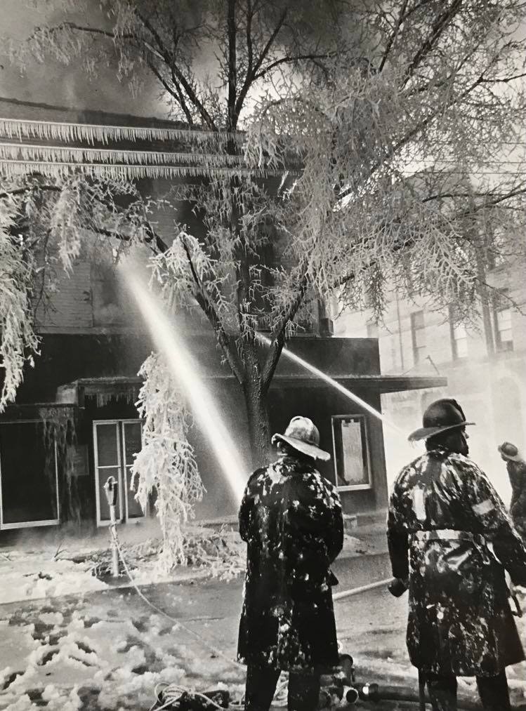 Throwback: Baker, Reinhart fires in downtown Midland