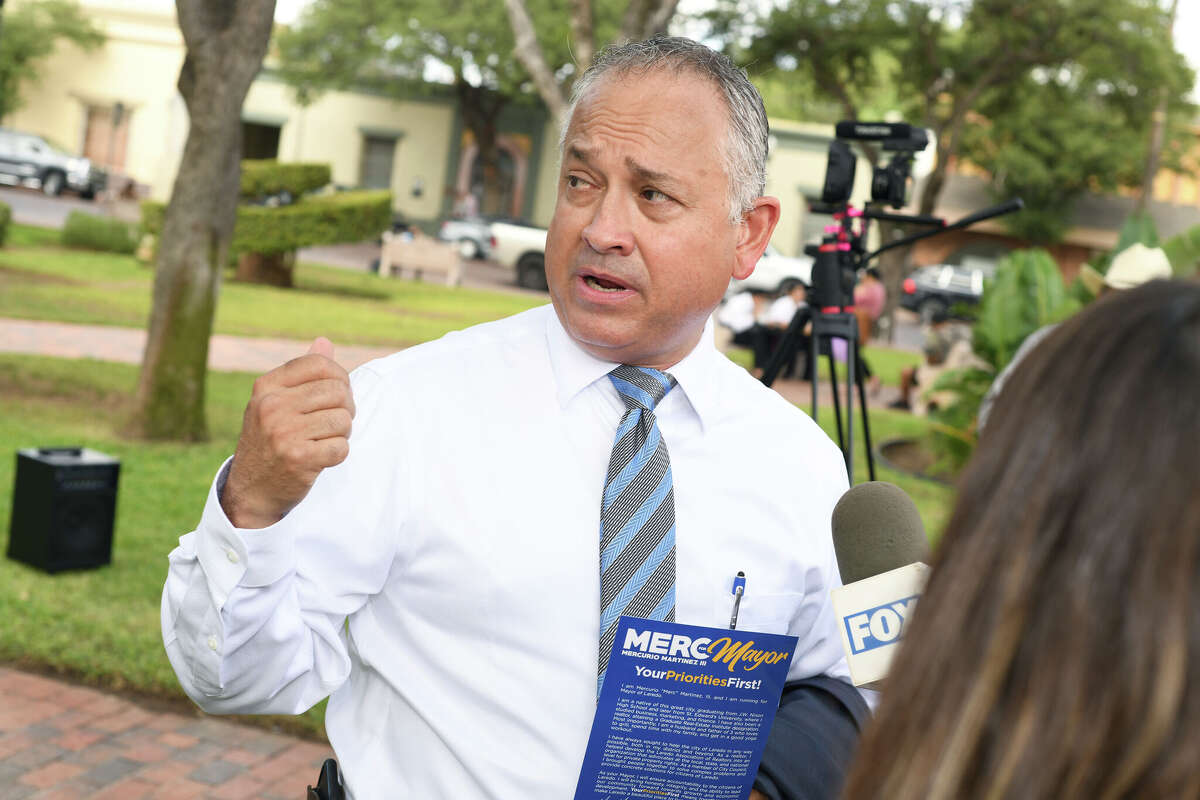 Laredo District III Councilmember Martinez III announces mayoral candidacy