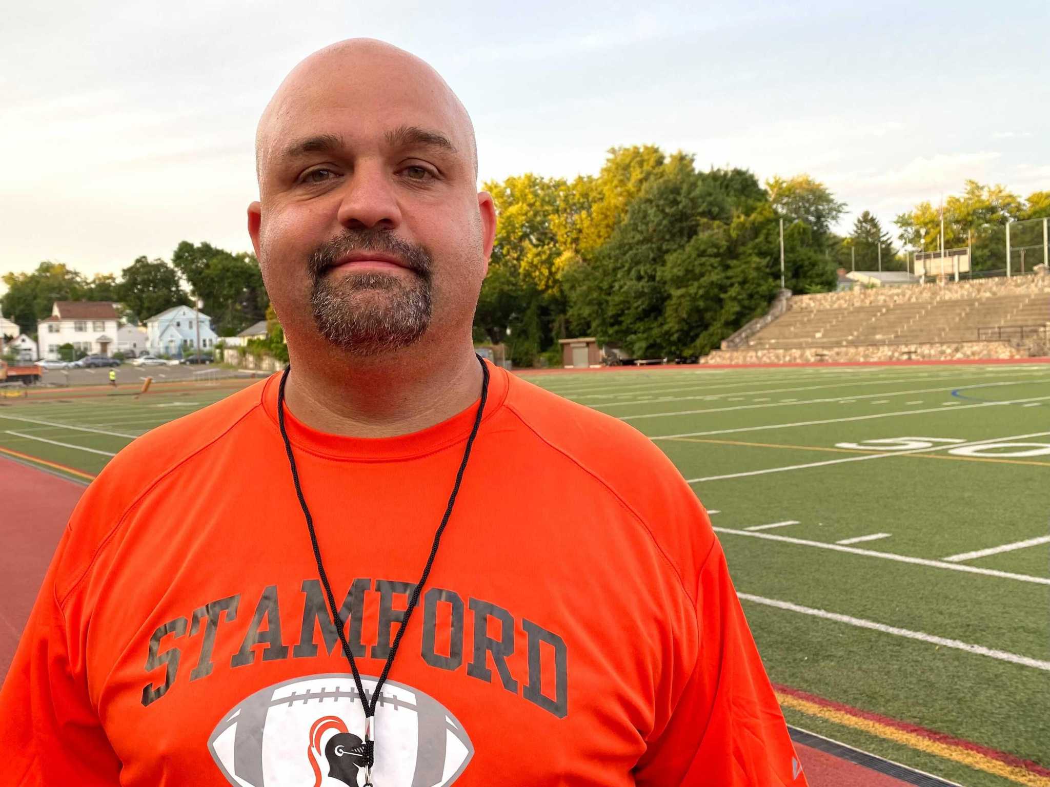 New Stamford football coach Donny Panapada feeling right at home