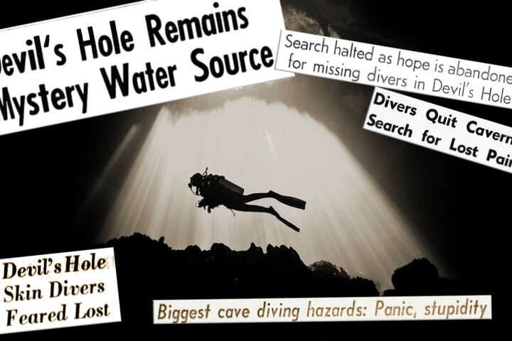 'It's like infinity': The skeletons at the bottom of Devils Hole