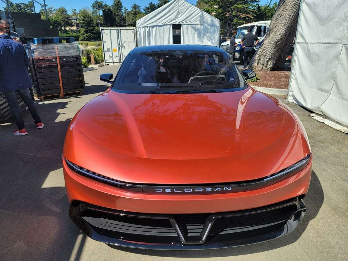 DeLorean rolls out Alpha5 electric vehicle prototype