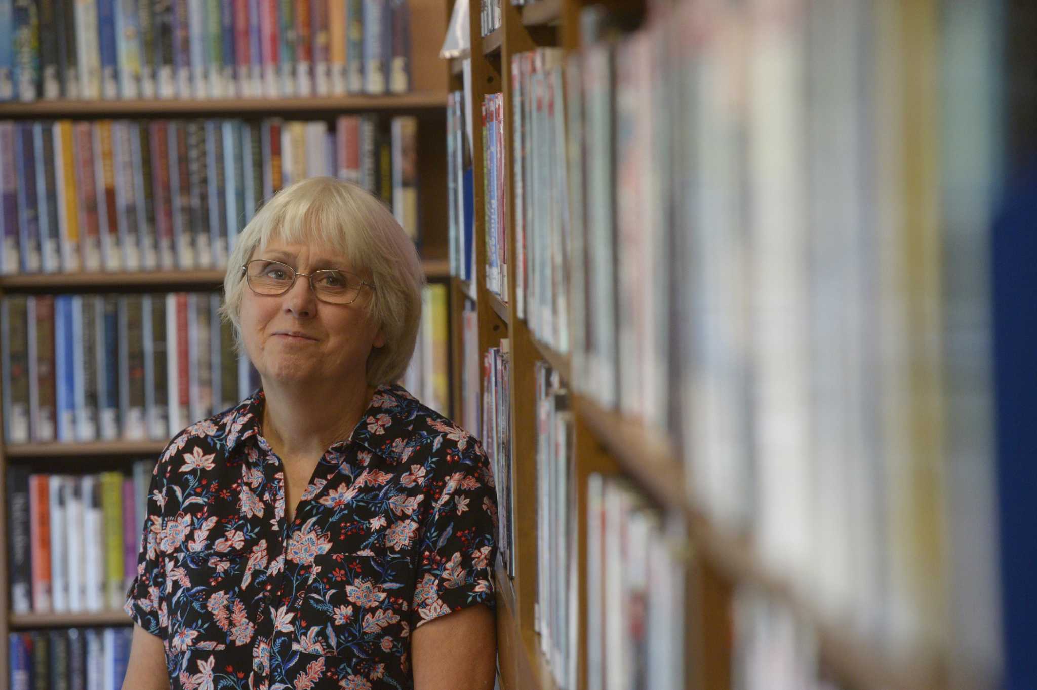 Director celebrates 50 years at New Fairfield library