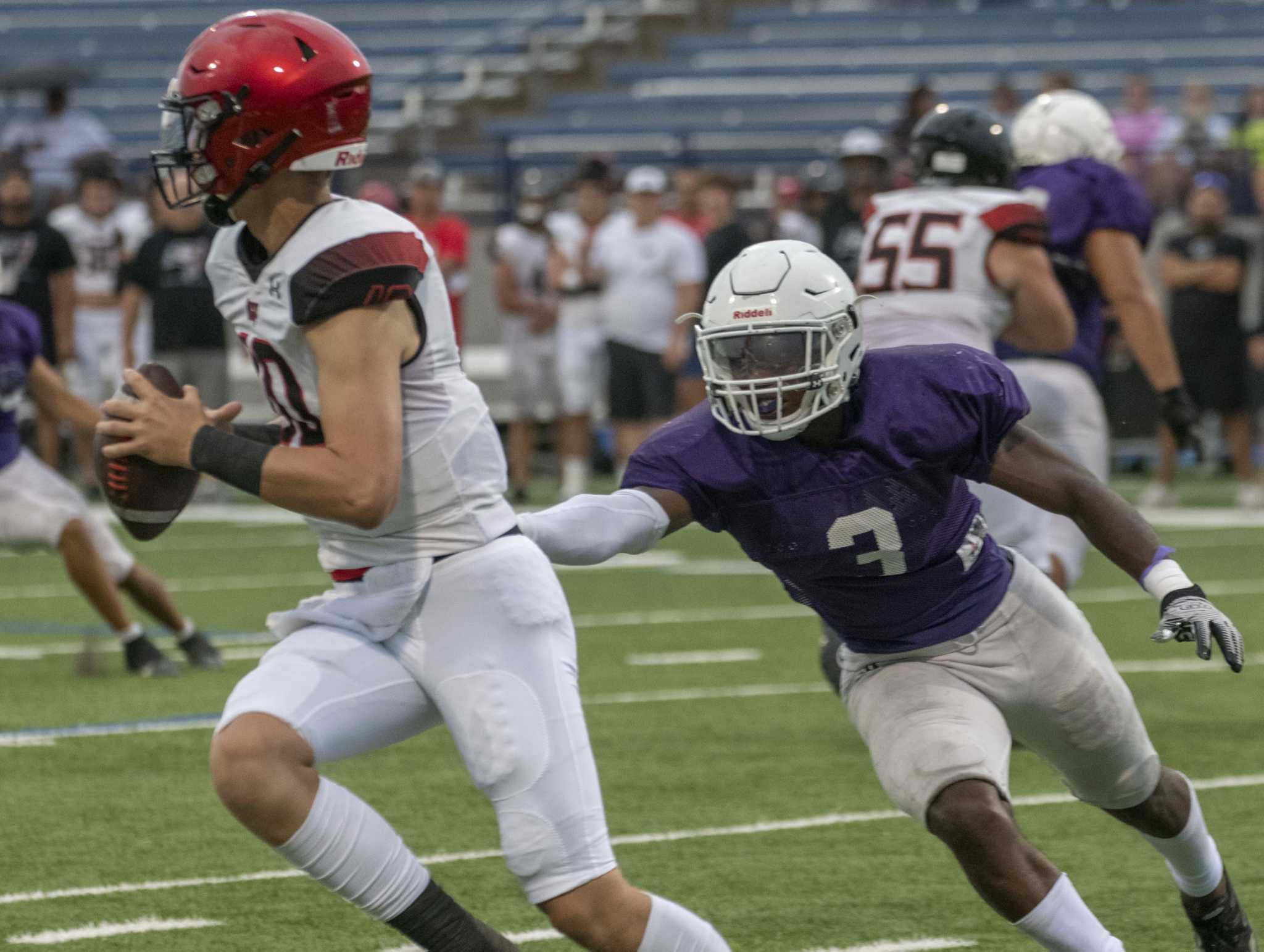 HS FOOTBALL: Future educator Taylor making plays for MHS defense