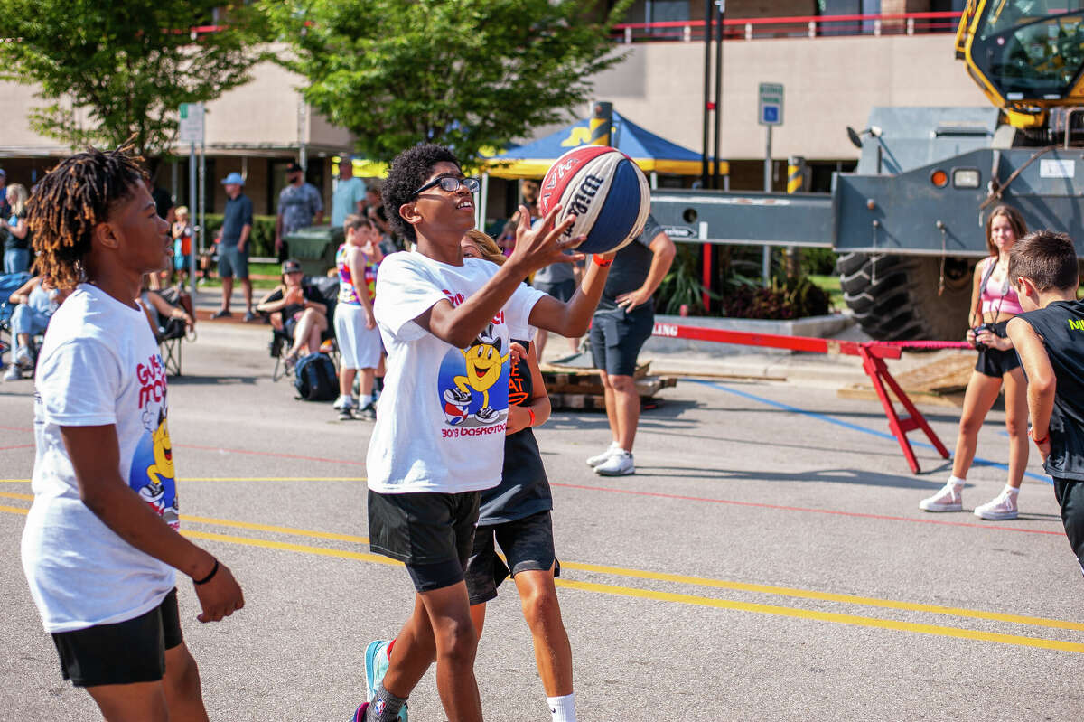 SEEN: Shooting hoops at the Midland Gus Macker Basketball Tournament