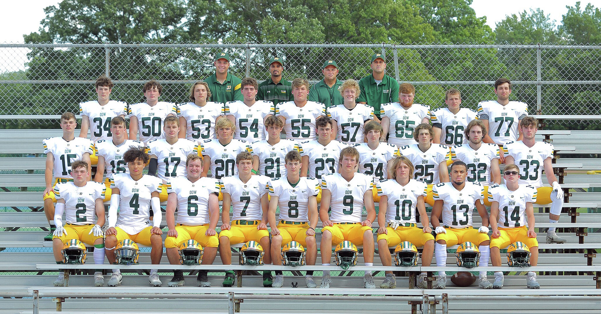 Dow football takes lopsided loss in opener