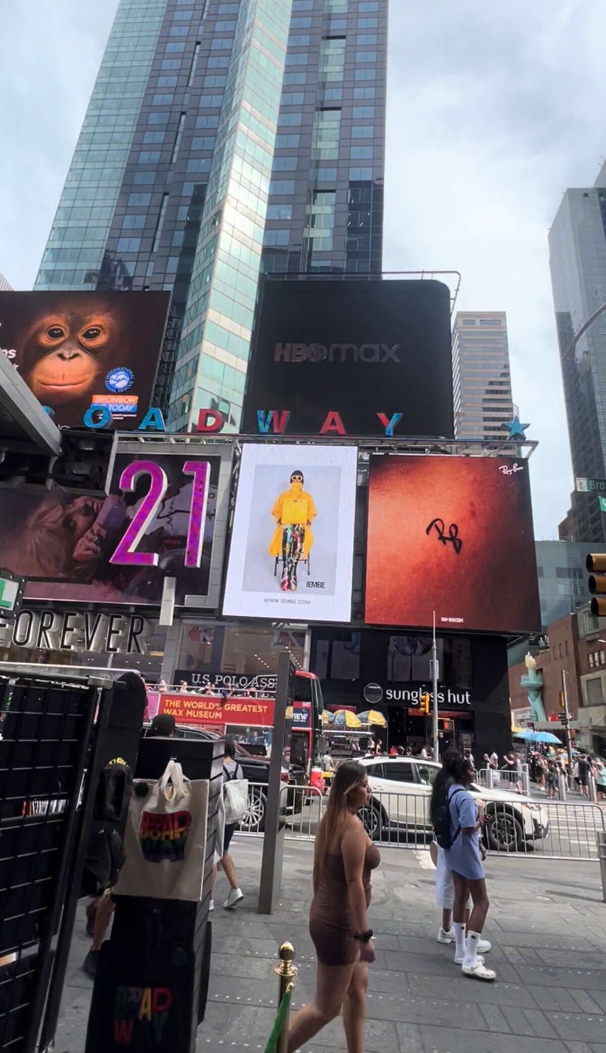 CT fashion designer once tweeted by Cardi B gets Times Square billboard