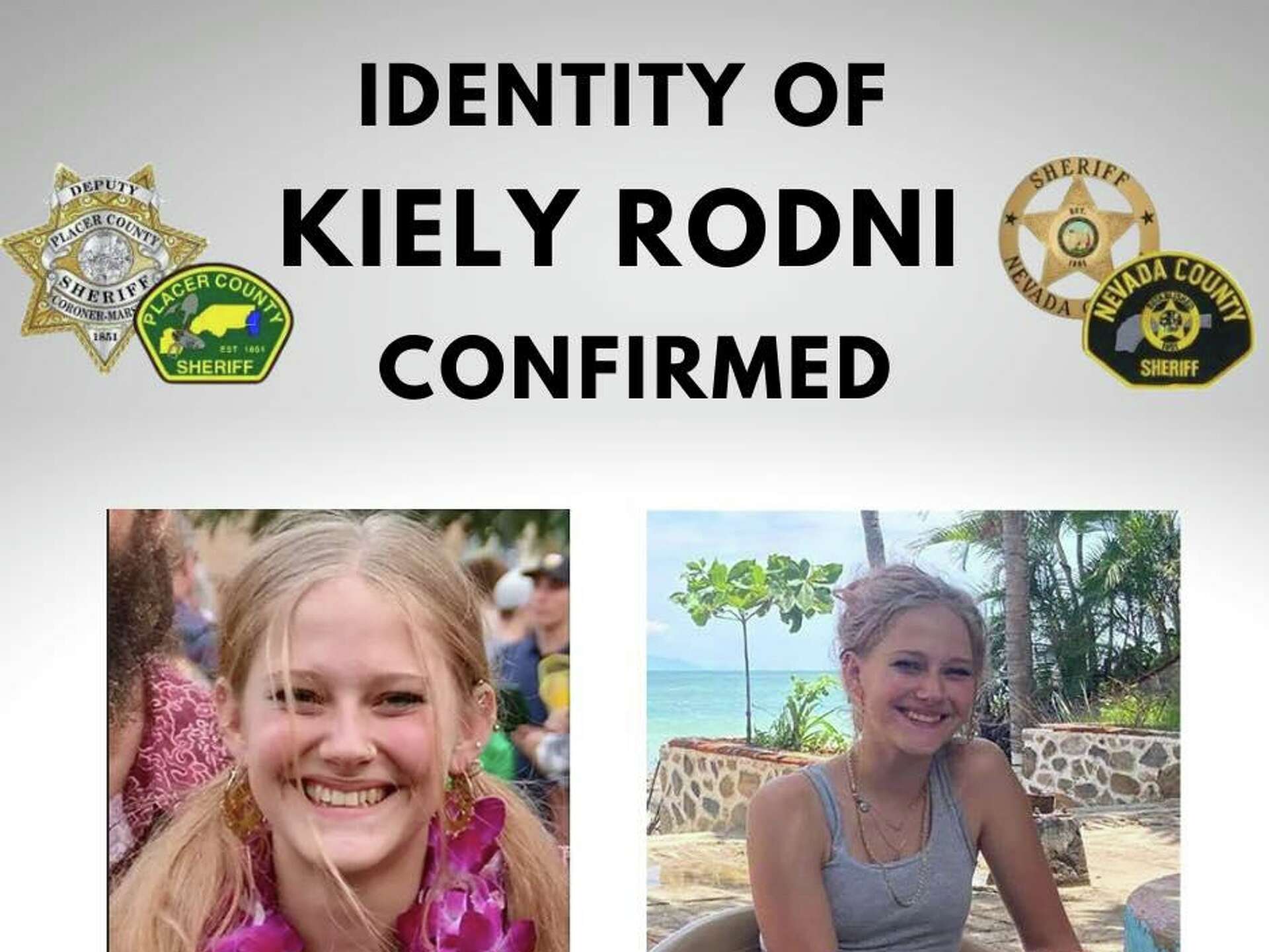 Kiely Rodni case: Autopsy confirms remains, cause of death unknown