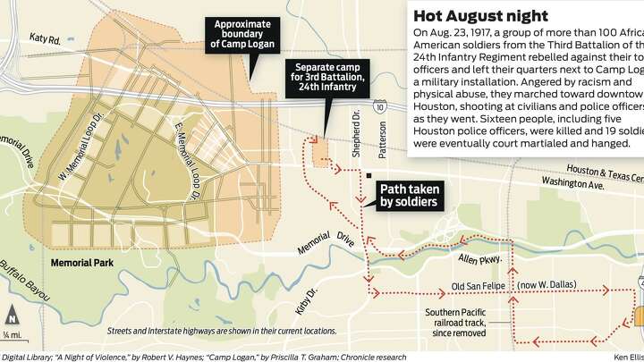 The history behind Camp Logan and the 1917 Houston riot