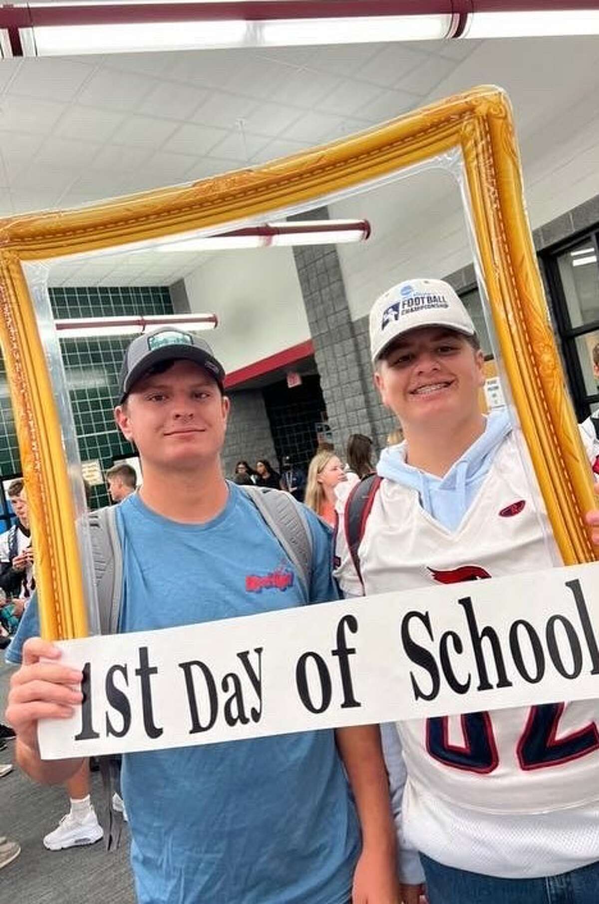 See student, staff smiles during first day at Big Rapids Schools
