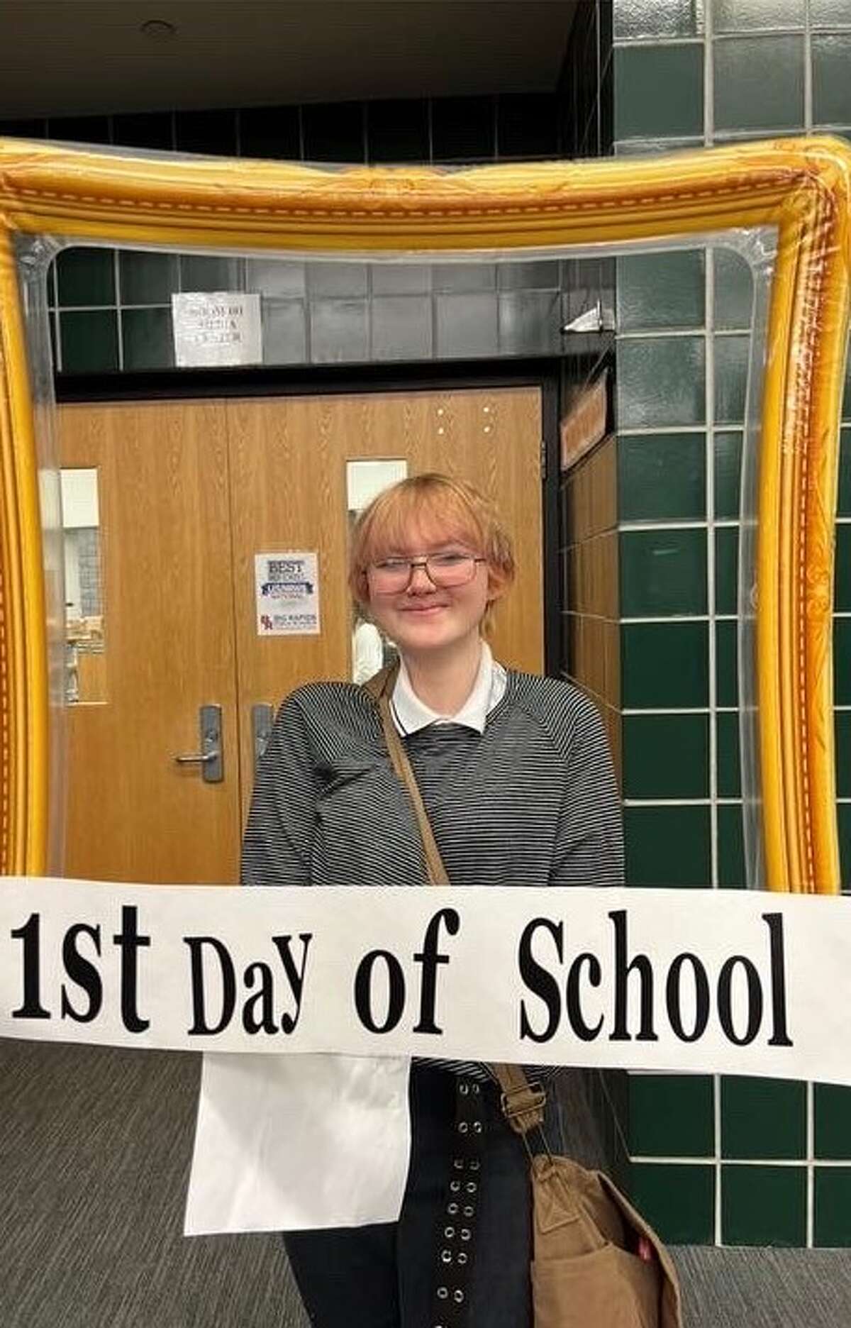 See student, staff smiles during first day at Big Rapids Schools