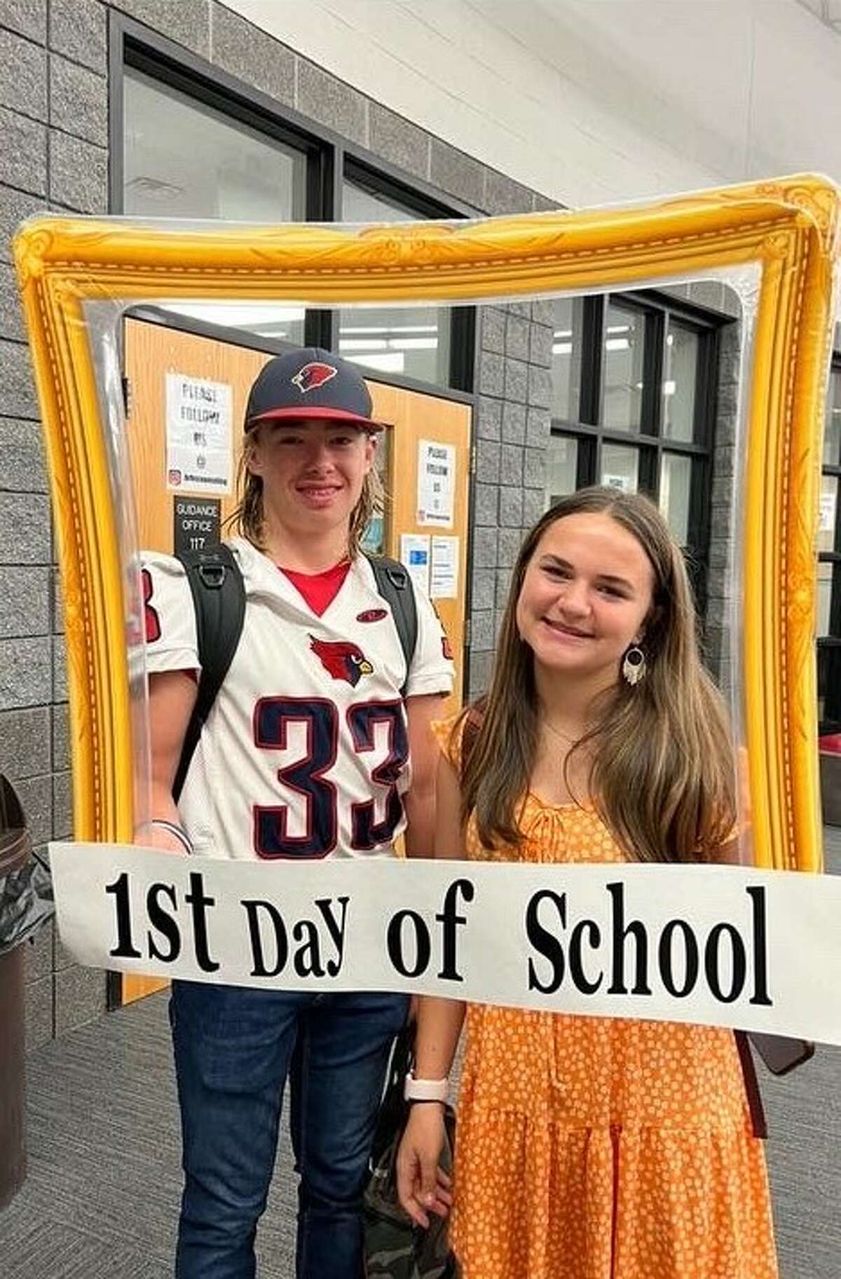 See student, staff smiles during first day at Big Rapids Schools