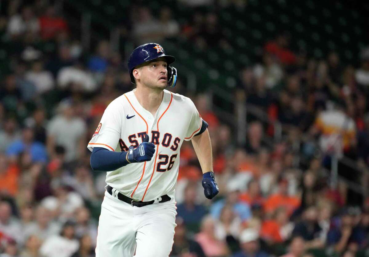 Houston Astros; Chas McCormick dislocates finger