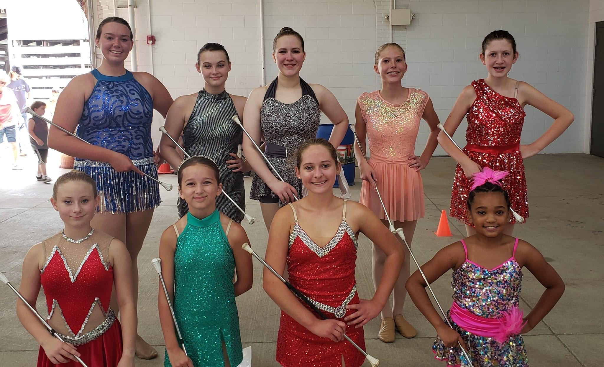 Victory Star Twirl competes at State Fair competition